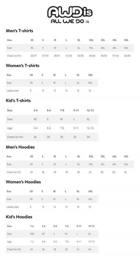 Size Guides - Workwear Online