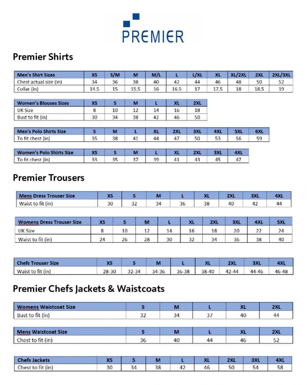PR130 Premier Calibre Bib Apron - Workwear Online